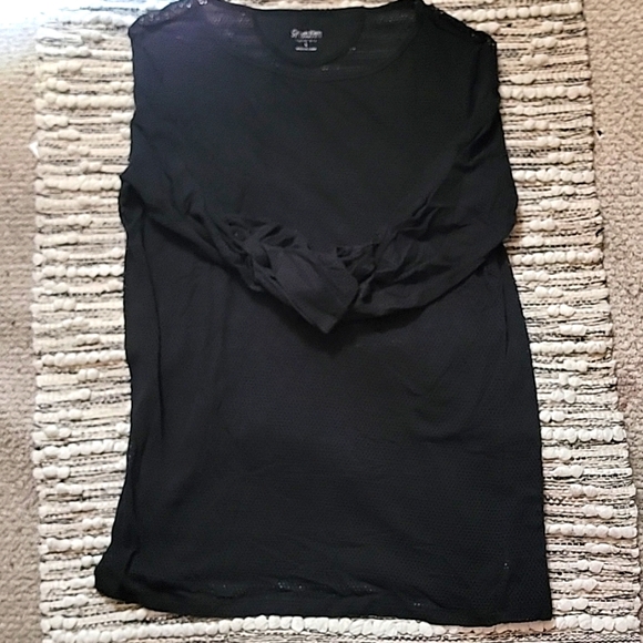 Calvin Klein | Tops | Euc Calvin Klein Mesh Top | Poshmark